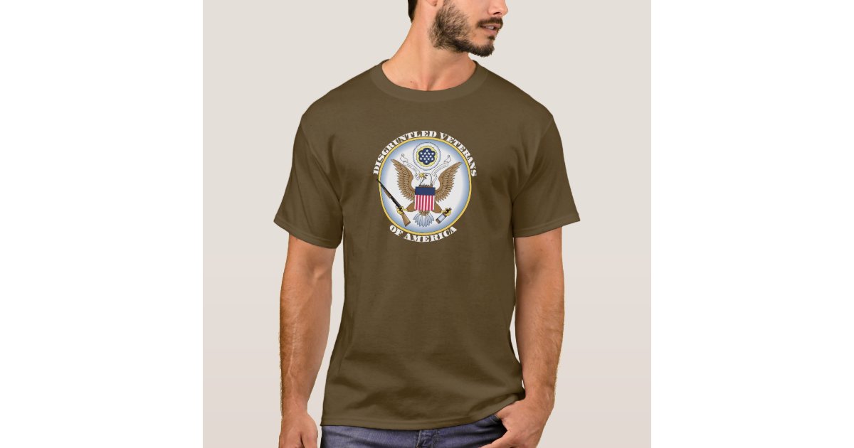 Disgruntled Veterans of America T-Shirt | Zazzle