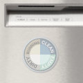 Dishwasher Clean Dirty Empty Running Modern Magnet | Zazzle