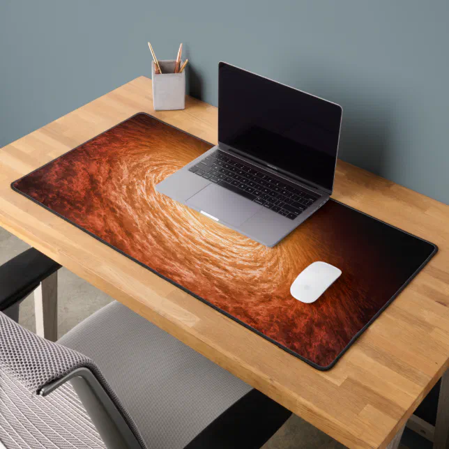 Disk Of Material Surrounding Star Fu Orionis. Desk Mat | Zazzle