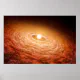 Disk Of Material Surrounding Star Fu Orionis. Poster | Zazzle
