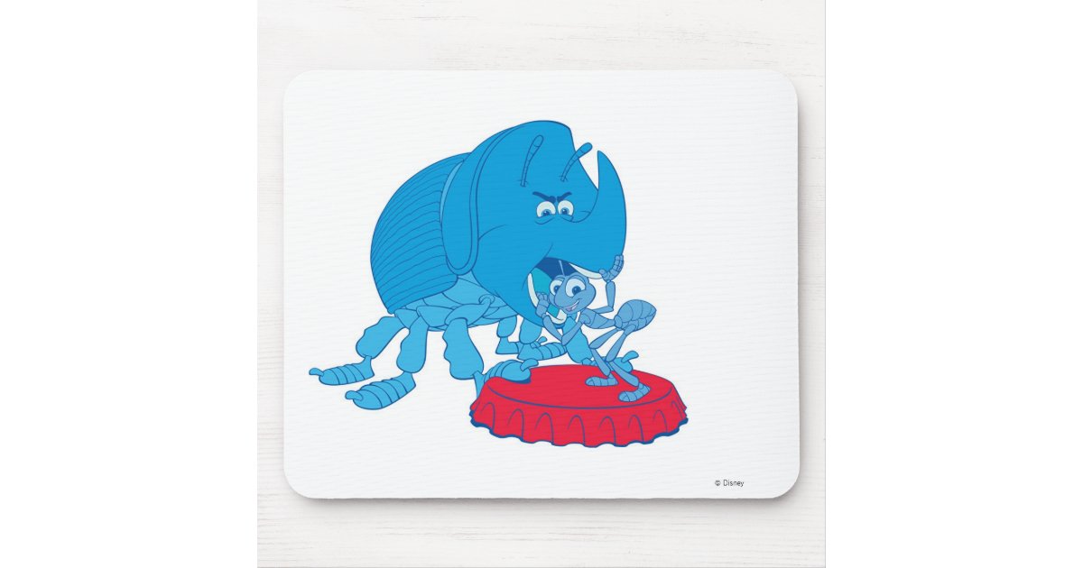 Disney Bug's Life Flik and Dim Mouse Pad | Zazzle