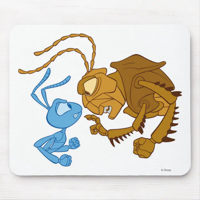 Disney Bug's Life Flik and Hopper Mouse Pad | Zazzle