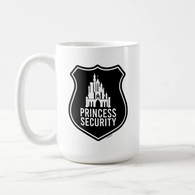 Disney Castle Badge | Princess Security Coffee Mug | Zazzle