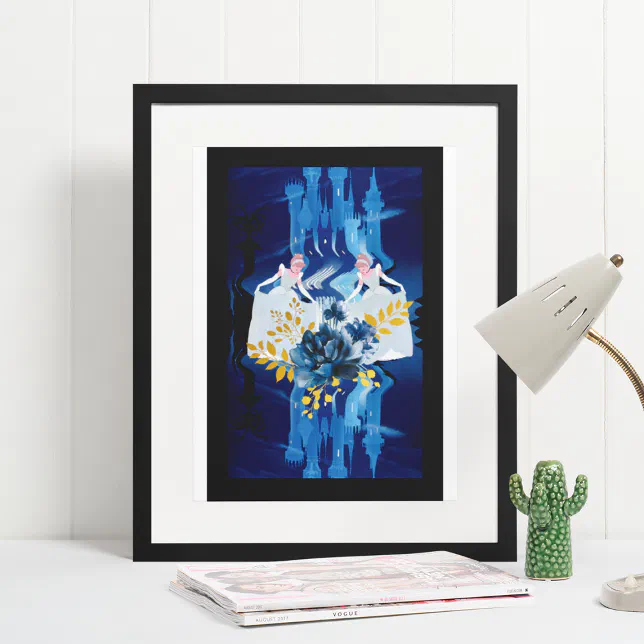 Disney Cinderella Castle Reflection Poster | Zazzle