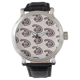 Disney D Logo Watch | Zazzle