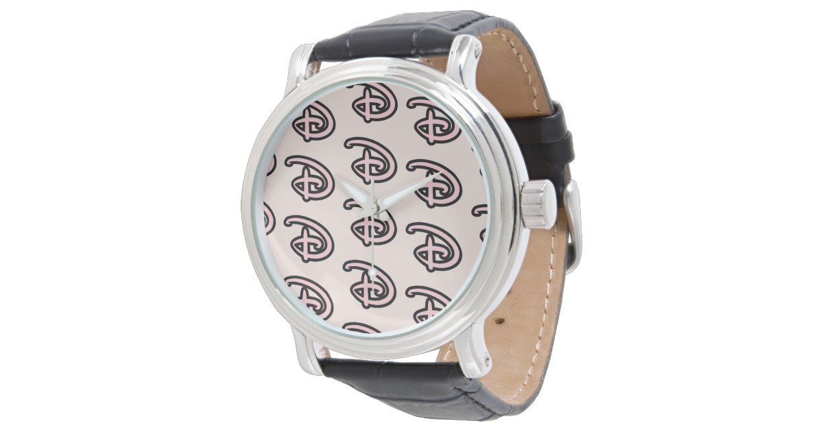 Disney D Logo Watch | Zazzle