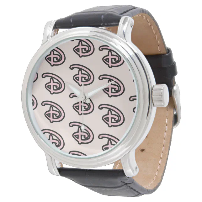 Disney D Logo Watch | Zazzle