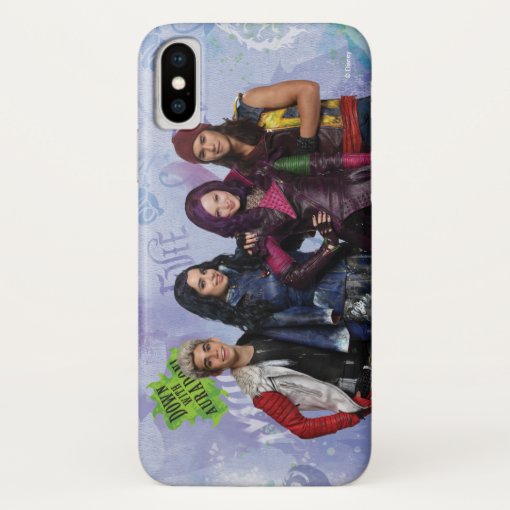 Disney Descendants | Down With Auradon Case-Mate iPhone Case | Zazzle