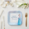 Disney Frozen Elsa Birthday Paper Plates | Zazzle