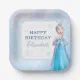 Disney Frozen Elsa Birthday Paper Plates | Zazzle