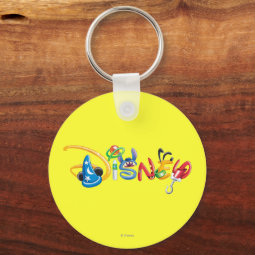 Disney Logo | Boy Characters Keychain | Zazzle