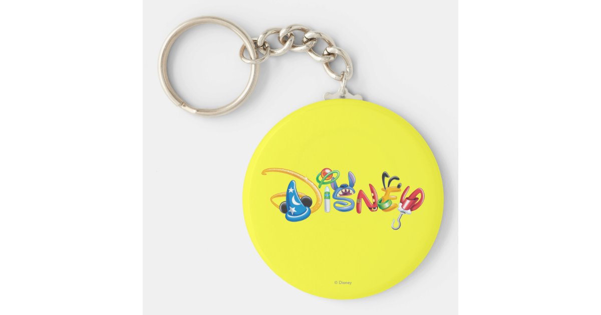 Disney Logo | Boy Characters Keychain | Zazzle.com
