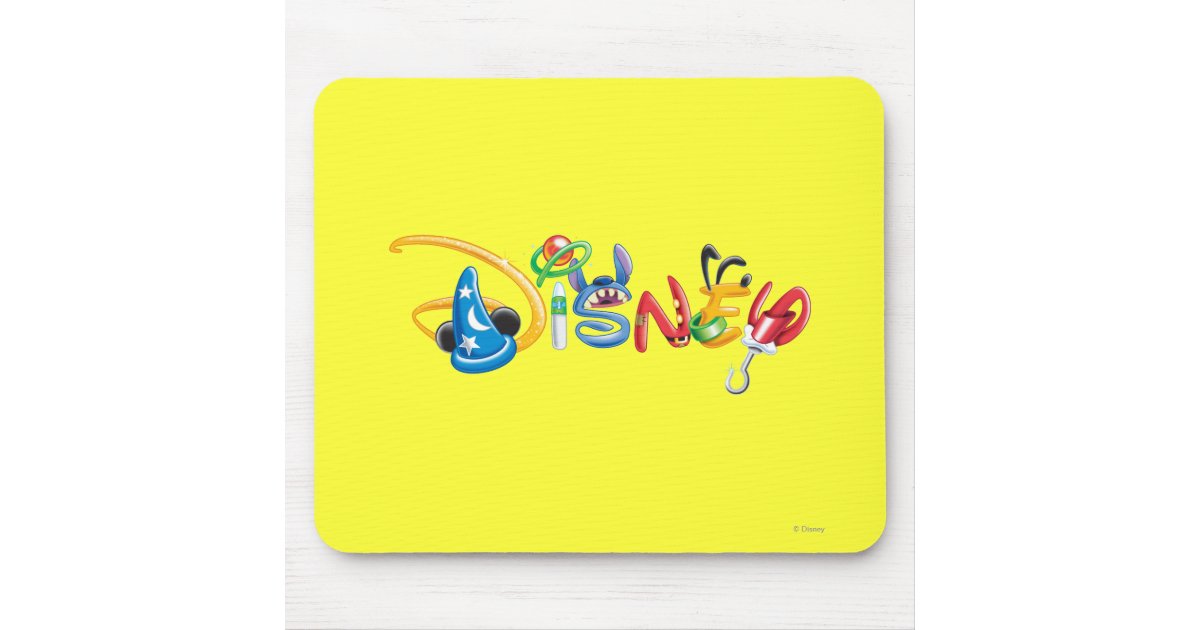 Disney Logo | Boy Characters Mouse Pad | Zazzle