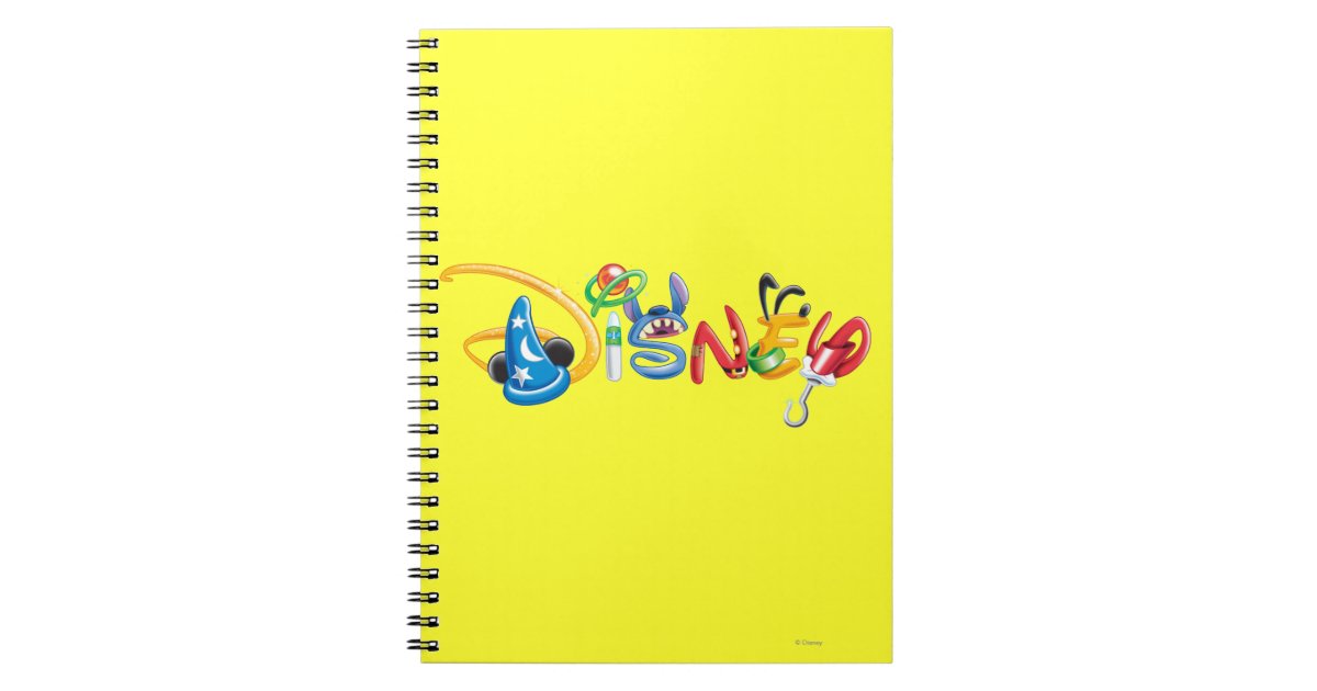 Disney Logo | Boy Characters Notebook | Zazzle