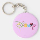 Disney Logo | Girl Characters Keychain | Zazzle.com