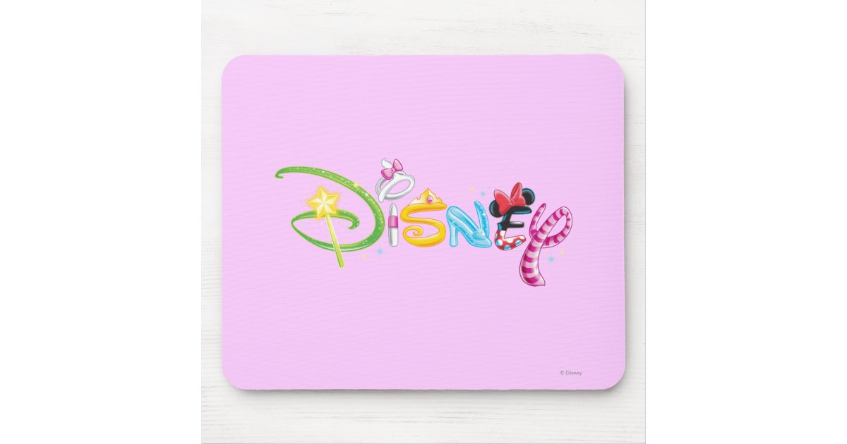 Disney Logo | Girl Characters Mouse Pad | Zazzle