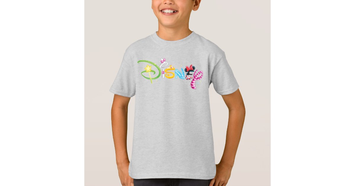Disney Logo | Girl Characters T-Shirt | Zazzle