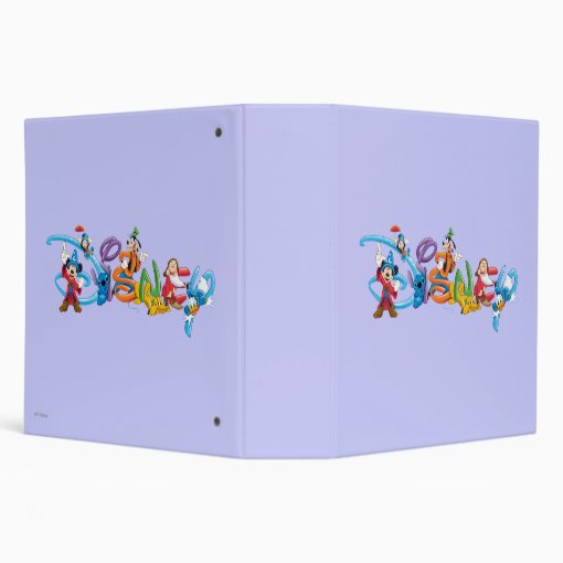 Disney Logo | Mickey and Friends Binder | Zazzle