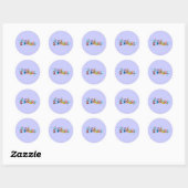 Disney Logo | Mickey and Friends Classic Round Sticker | Zazzle