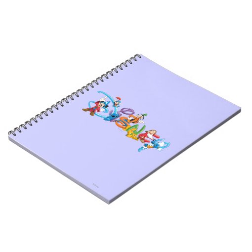 Disney Logo | Mickey and Friends Notebook | Zazzle