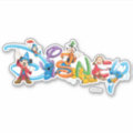 Disney Logo | Mickey and Friends Sticker | Zazzle