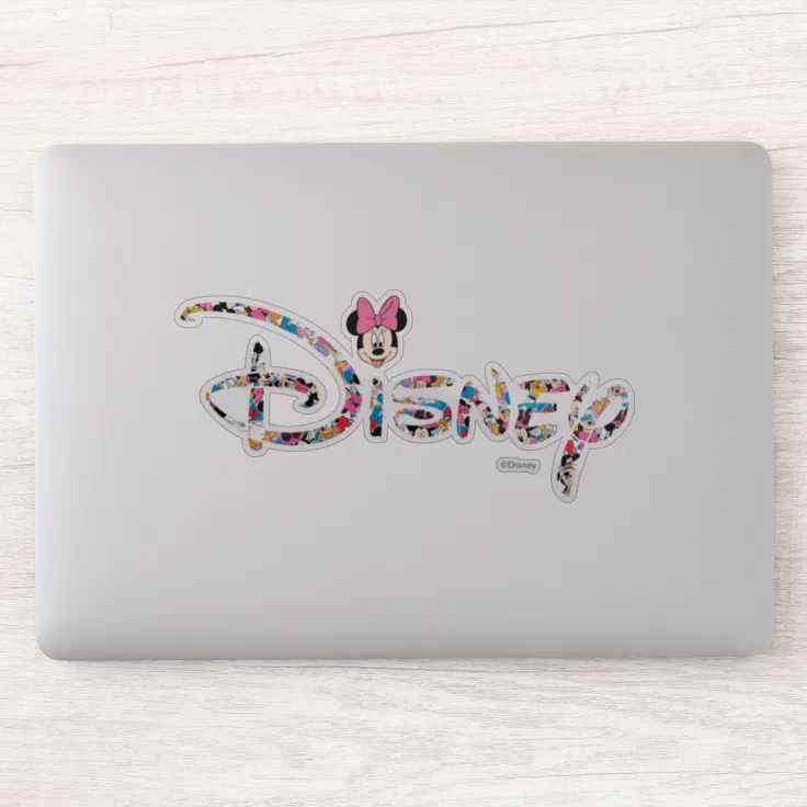 Disney Logo | Minnie & Friends Sticker | Zazzle