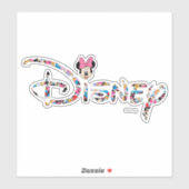 Disney Logo | Minnie & Friends Sticker | Zazzle