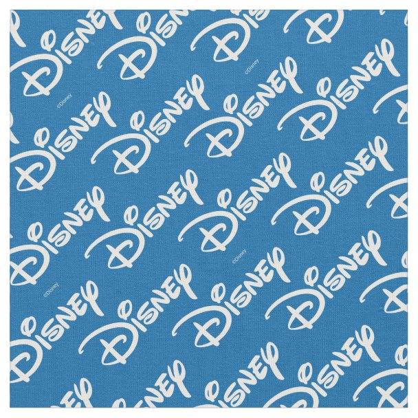 Disney Alphabet Mania Pattern Fabric | Zazzle