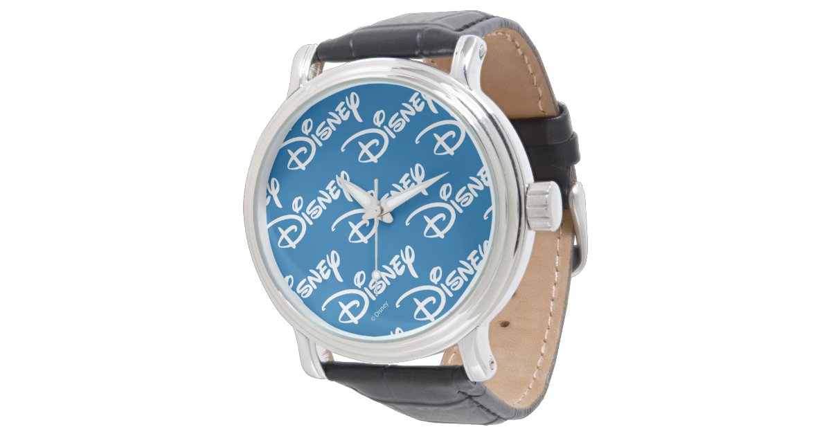 Disney Logo Pattern Watch | Zazzle