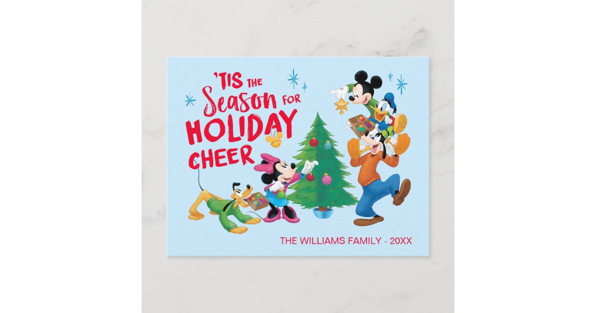 Disney | Mickey & Friends - Holiday Cheer Photo | Zazzle