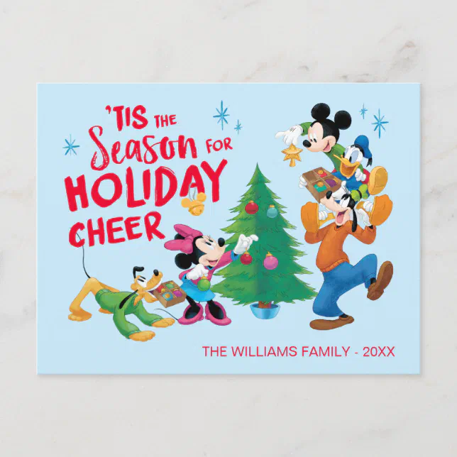 Disney | Mickey & Friends - Holiday Cheer Photo | Zazzle