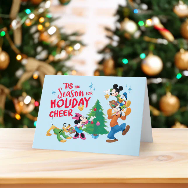 Disney | Mickey & Friends - Holiday Cheer Quote | Zazzle