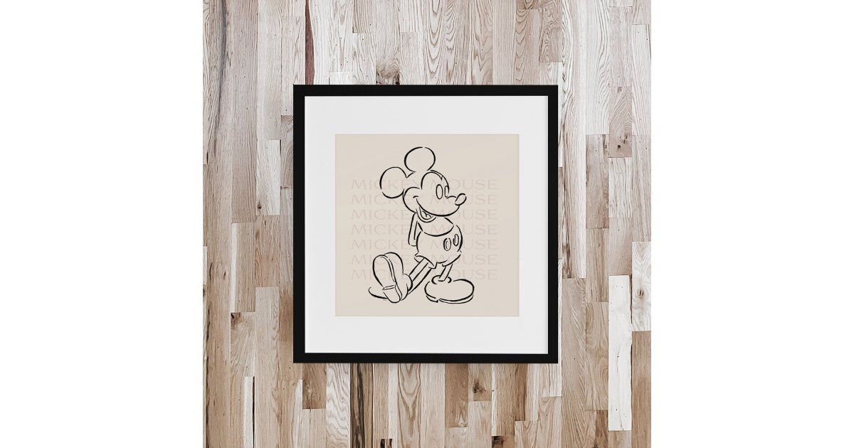 Disney Mickey Mouse in Duplicate Poster | Zazzle