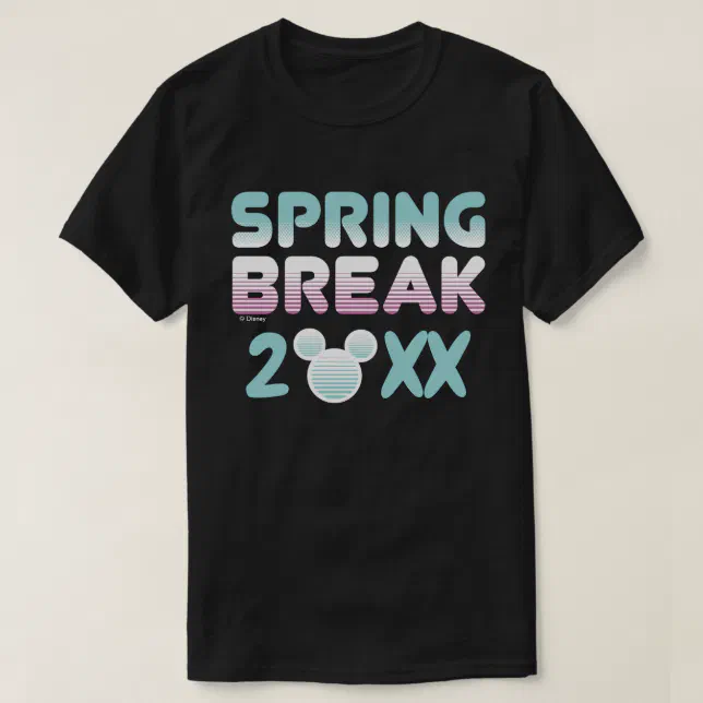 Disney Mickey Mouse | Retro Spring Break T-Shirt | Zazzle