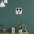 Disney Mickey Mouse Winking Face Poster | Zazzle