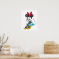 Disney Minnie Mouse | Minnie Eye Roll Poster | Zazzle