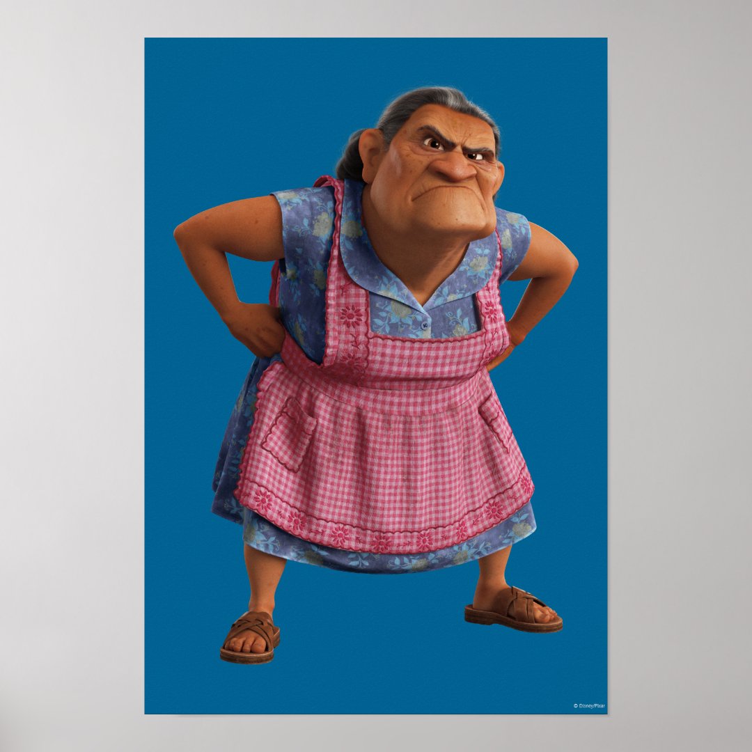 Disney Pixar Coco | Abuelita | Funny Grandmother Poster | Zazzle