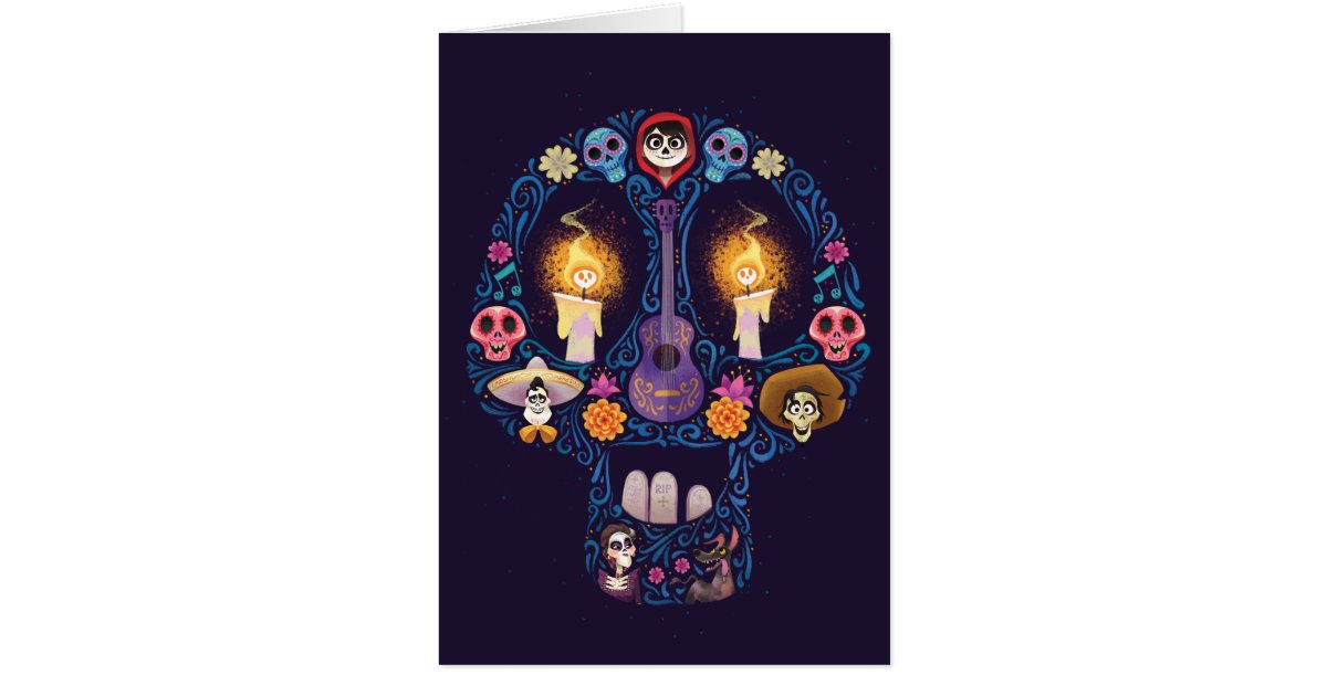Disney Pixar Coco | Character Sugar Skull | Zazzle