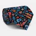 Disney Pixar Coco | Colorful Character Pattern Neck Tie | Zazzle