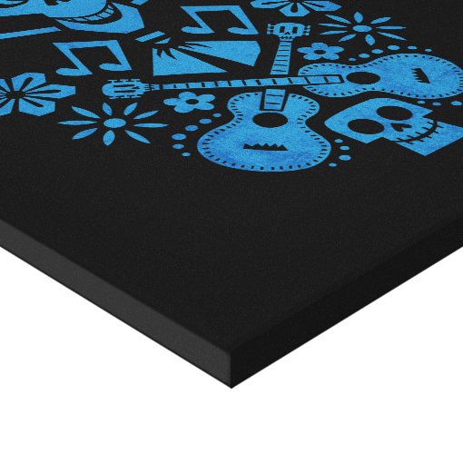 Disney Pixar Coco | Hector | Guitar Silhouette Canvas Print | Zazzle