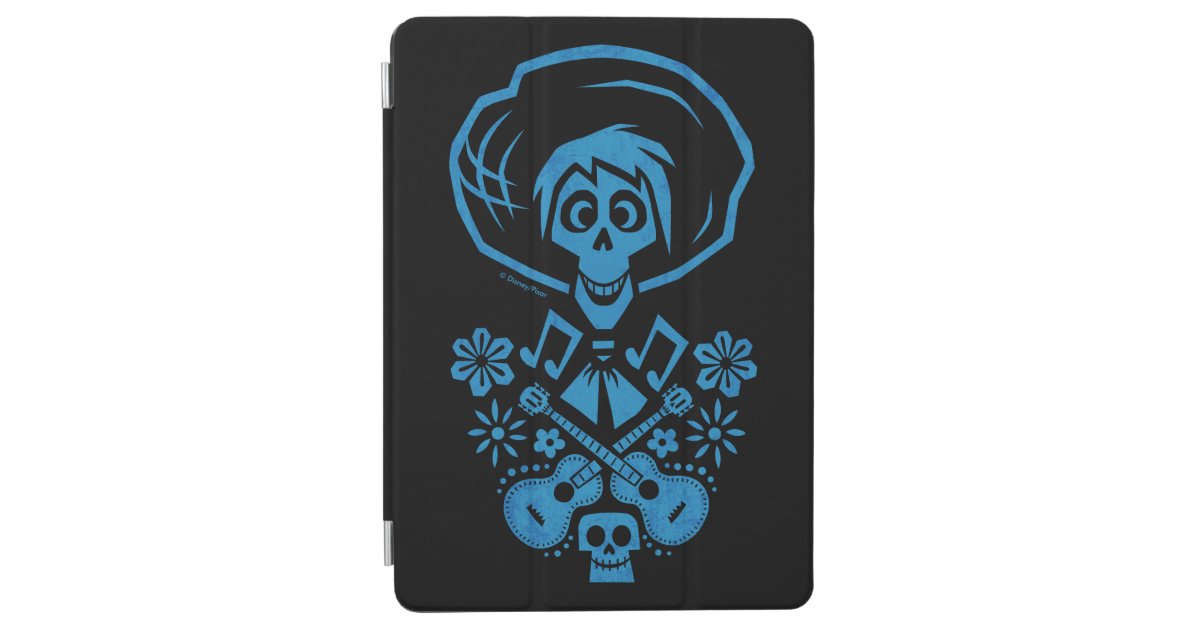 Disney Pixar Coco | Hector | Guitar Silhouette iPad Air Cover | Zazzle