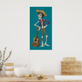 Disney Pixar Coco | Hector | Standing with Guitar Poster | Zazzle