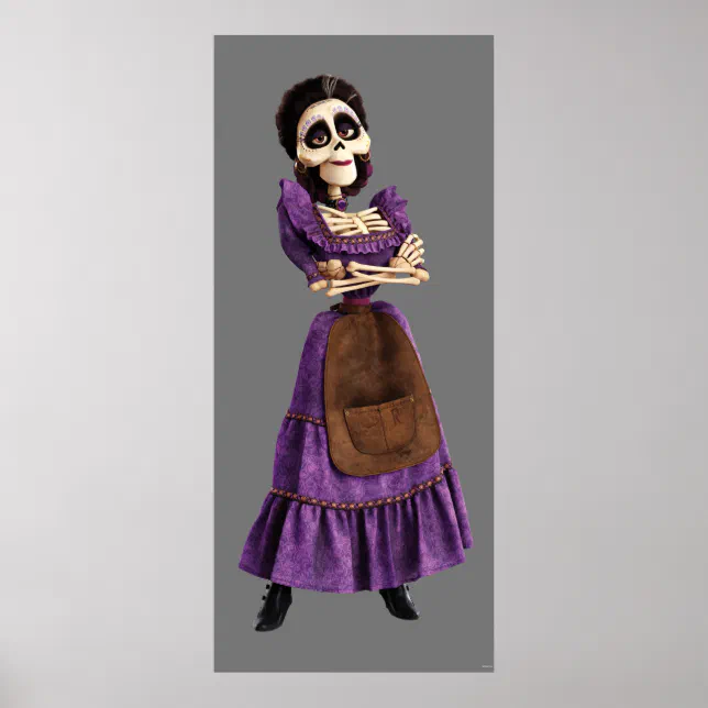 Disney Pixar Coco | Imelda | Skeleton Grandmother Poster | Zazzle