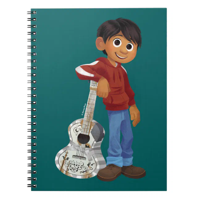 Disney Pixar Coco | Miguel | Cool Musician Notebook | Zazzle