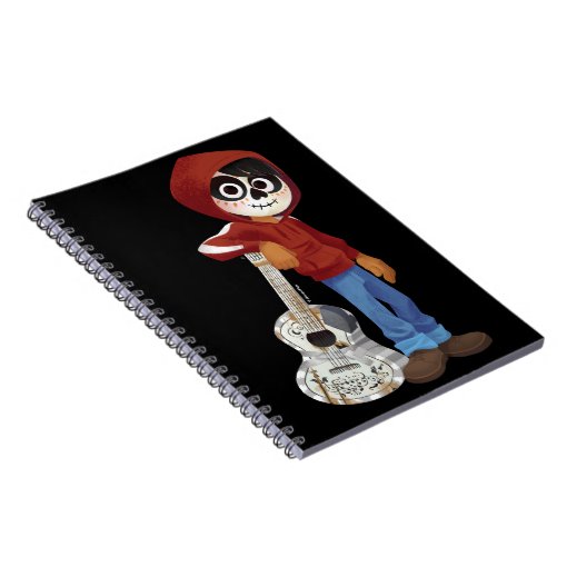 Disney Pixar Coco | Miguel | Standing with Guitar Notebook | Zazzle