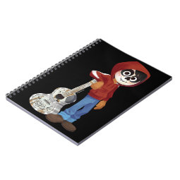Disney Pixar Coco | Miguel | Standing with Guitar Notebook | Zazzle