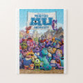 Disney Pixar Monsters University Movie Poster Jigsaw Puzzle | Zazzle
