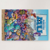Disney Pixar Monsters University Movie Poster Jigsaw Puzzle | Zazzle