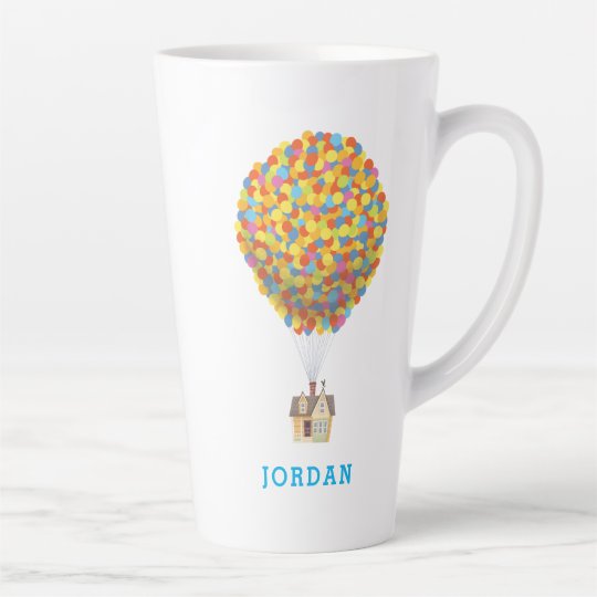 Disney Pixar UP | Balloon House Pastel Latte Mug | Zazzle.com