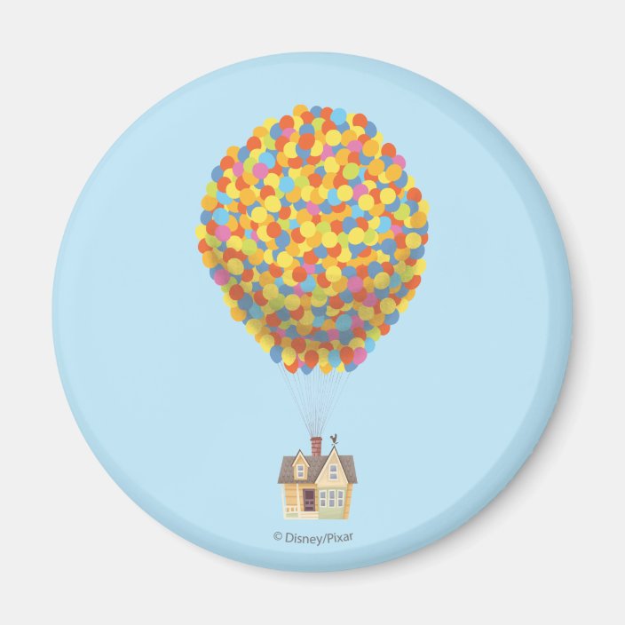 Disney Pixar UP | Balloon House Pastel Magnet | Zazzle.com